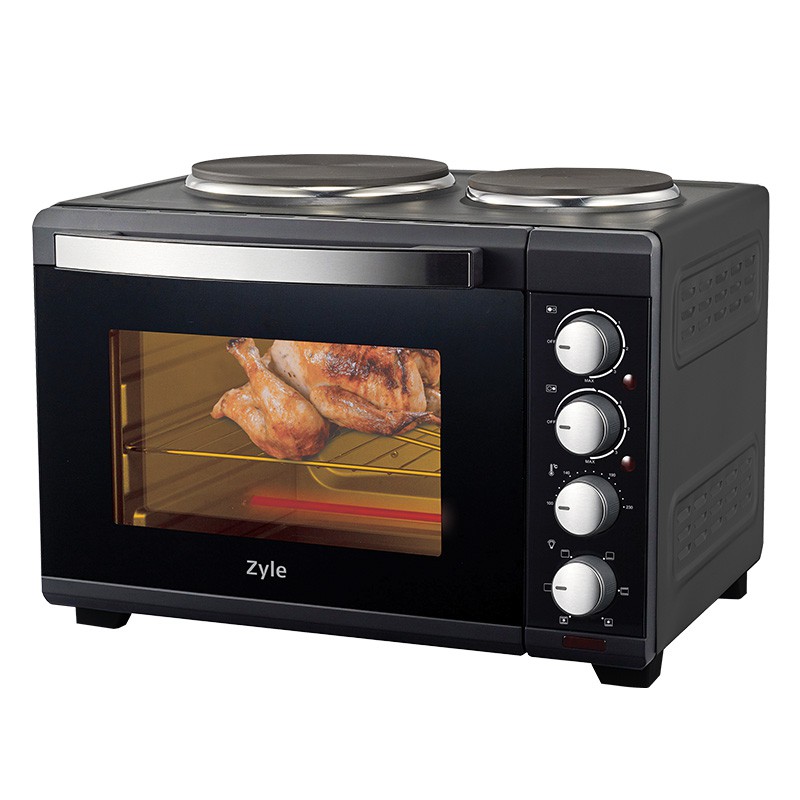 Elektrinė krosnelė Zyle ZY538EO, 38 l, su dviem kaitvietėmis, 3200 W