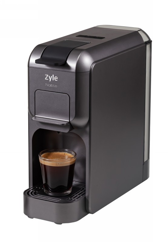 Kapsulinis kavos aparatas Zyle Notte 3 in 1, ZY672B, juodas, 1350W